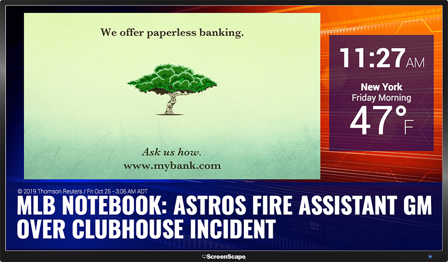 5 Ways to Use Digital Signage for Banks, Credit Unions and Financial ...